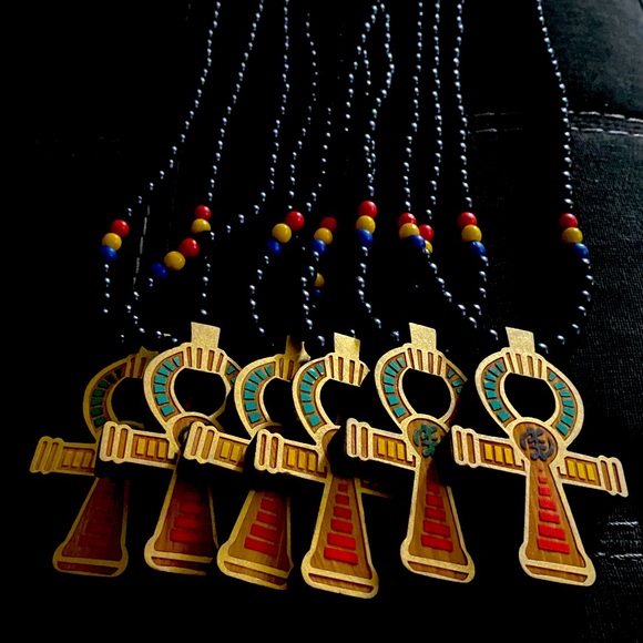 Accessories | Ankh Beaded Necklace | Poshmark